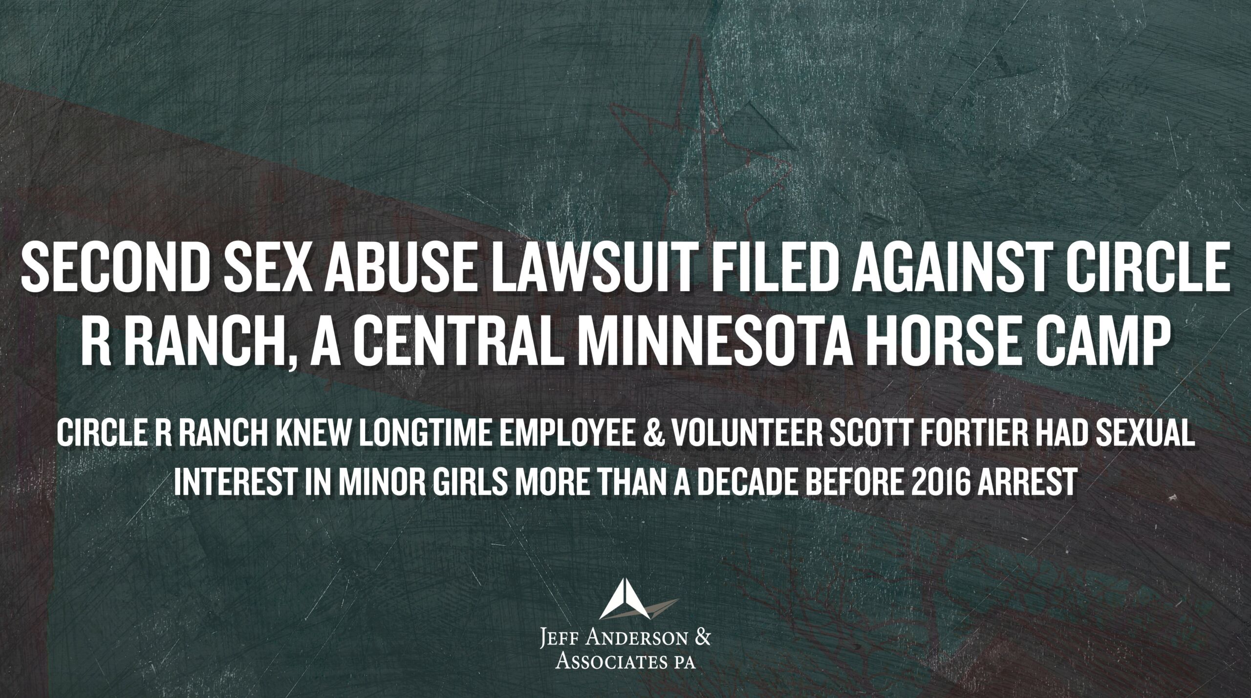 Second Sex Abuse Lawsuit Filed Against Circle R Ranch, a Central ...