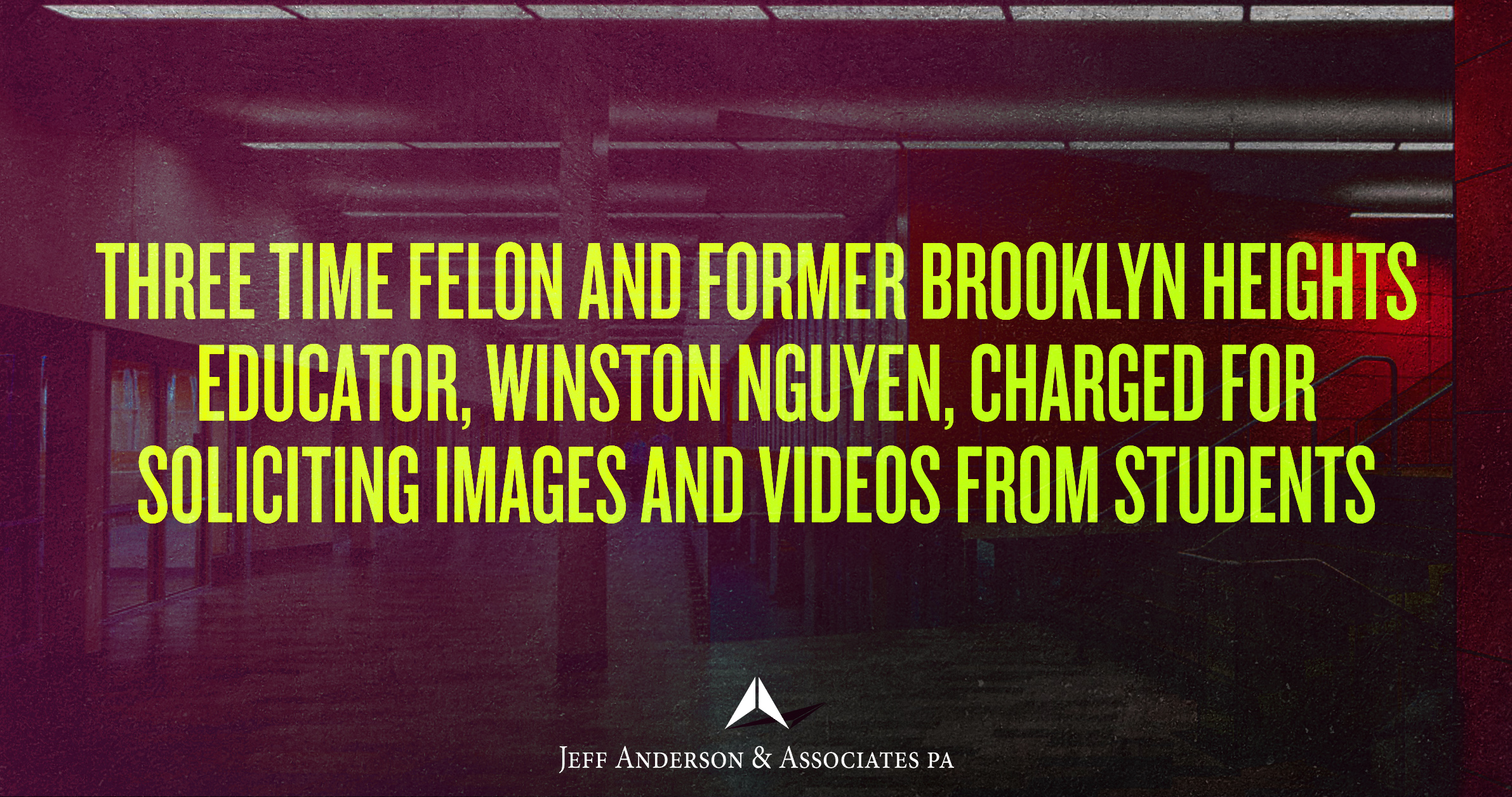Three Time Felon and Former Brooklyn Heights Educator, Winston Nguyen ...